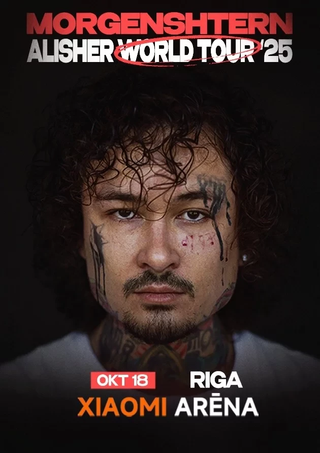 MORGENSHTERN в Riga 18 October 2025 - Xiaomi Arena: buy ticket at the ...